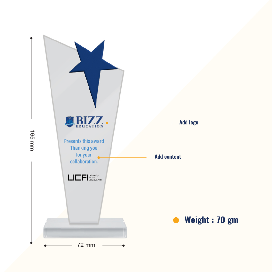 Corporate Gifting :: Type :: Trophy :: Star Trophy