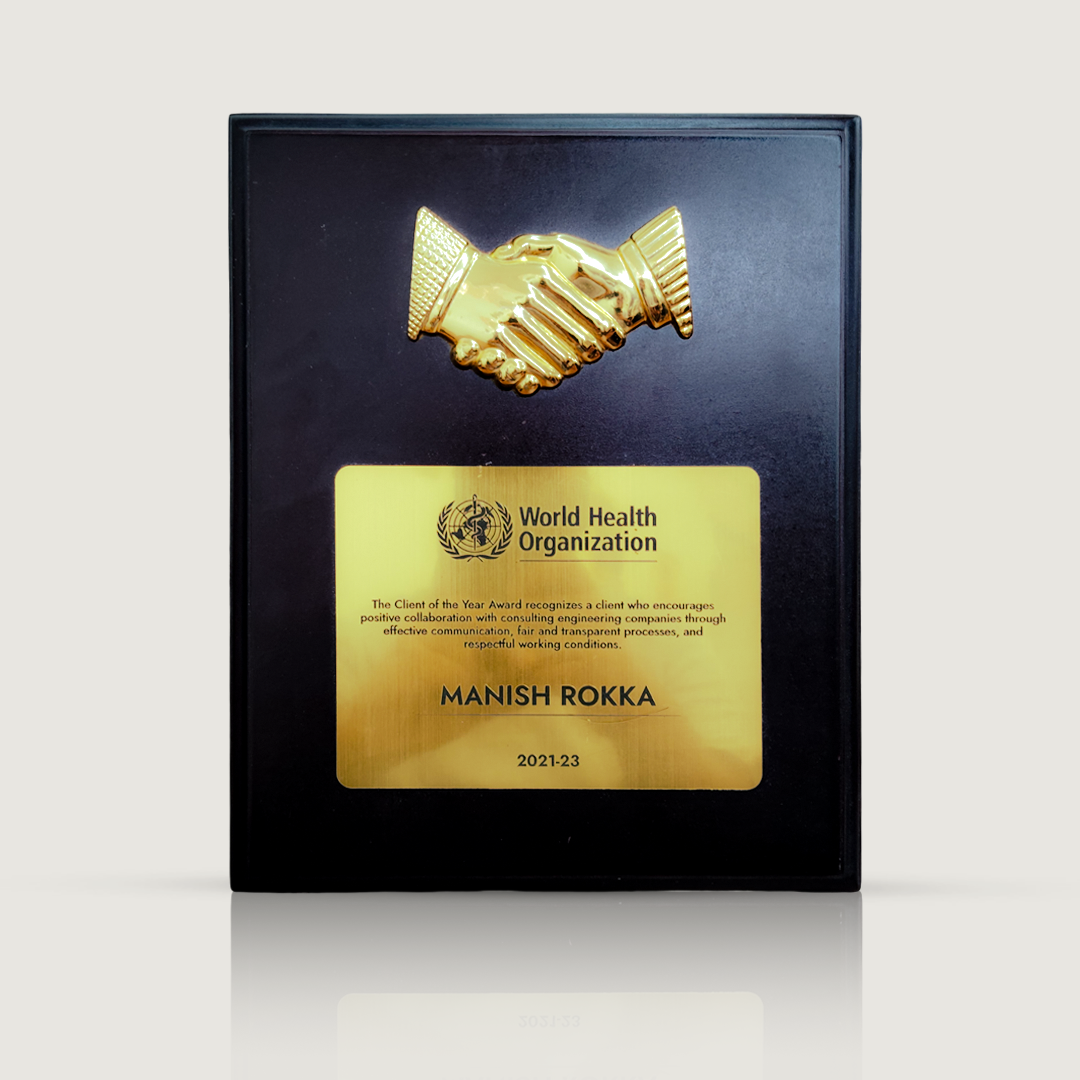 Corporate Gifting :: Type :: Trophy :: Fair play Handshake Trophy