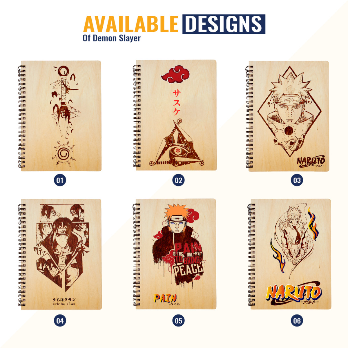 Personalized Naruto Kunai Weapon Replica Notebook – Iconic & Stylish ...